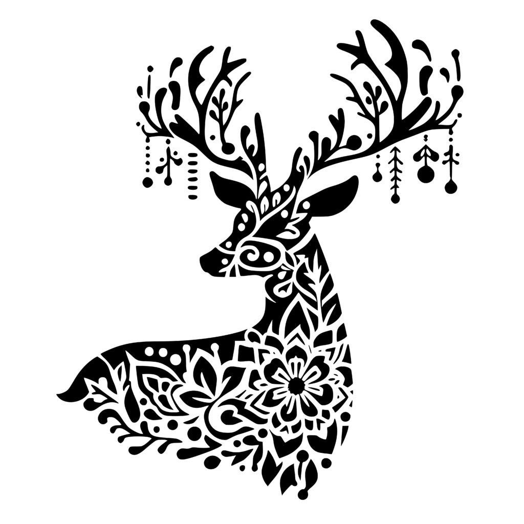 Floral Crowned Reindeer – Creative Meadow