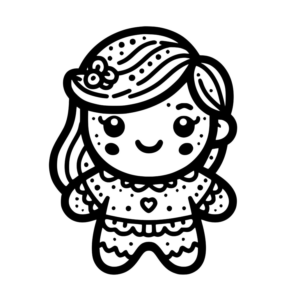 Sweet Gingerbread Lady – Creative Meadow