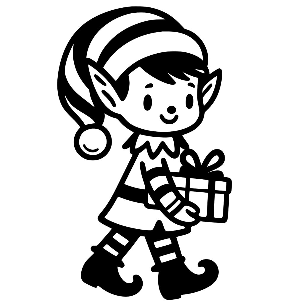 Elf Gift Bearer – Creative Meadow