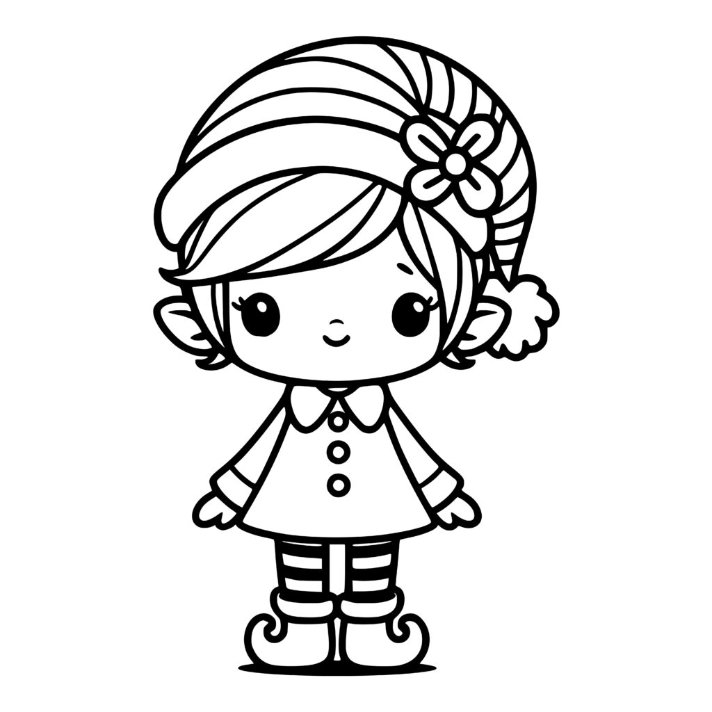 Adorable Girl Elf – Creative Meadow