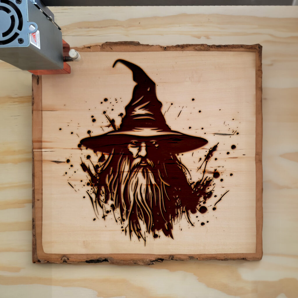 Mystical Abstract Wizard – Creative Meadow