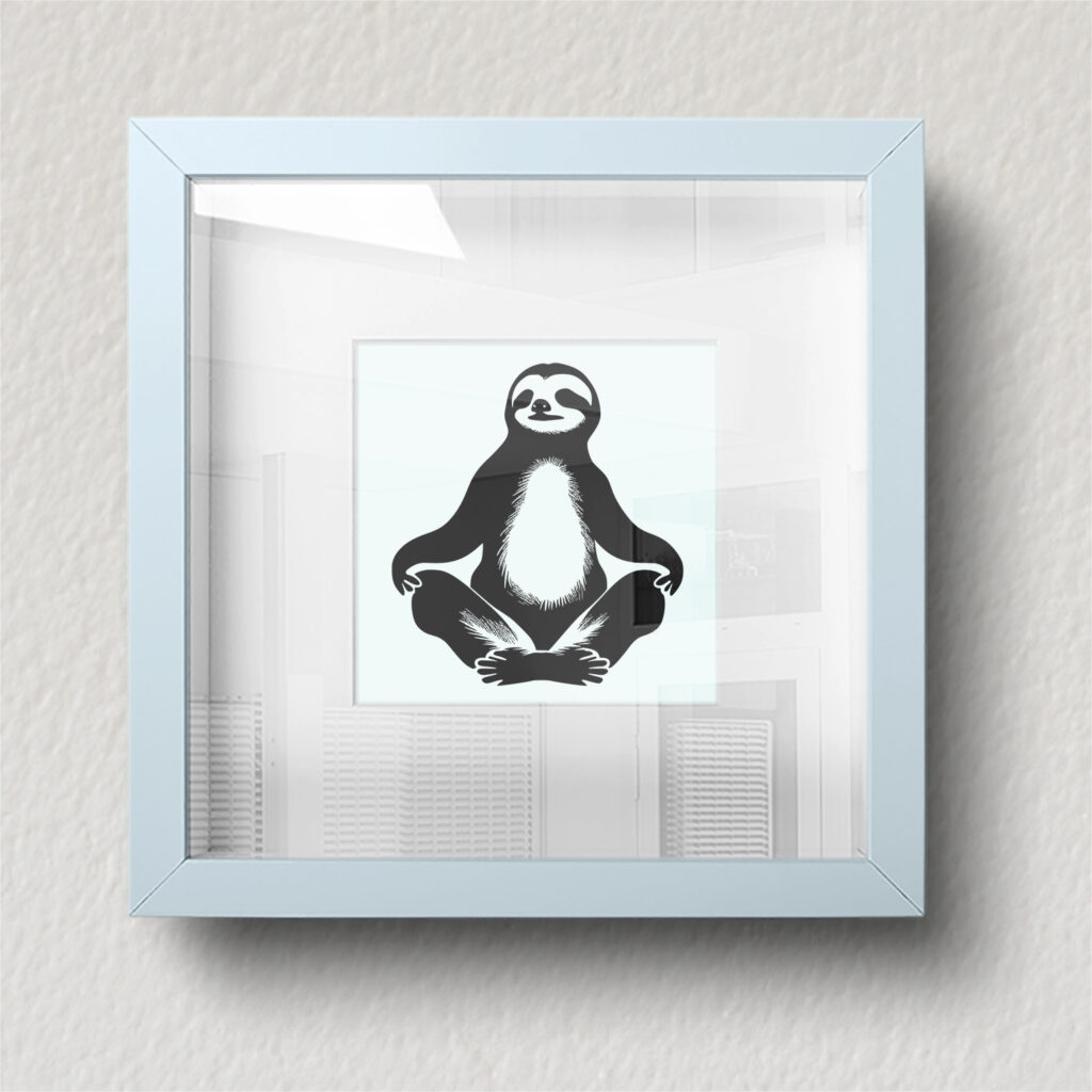 Zen Sloth – Creative Meadow