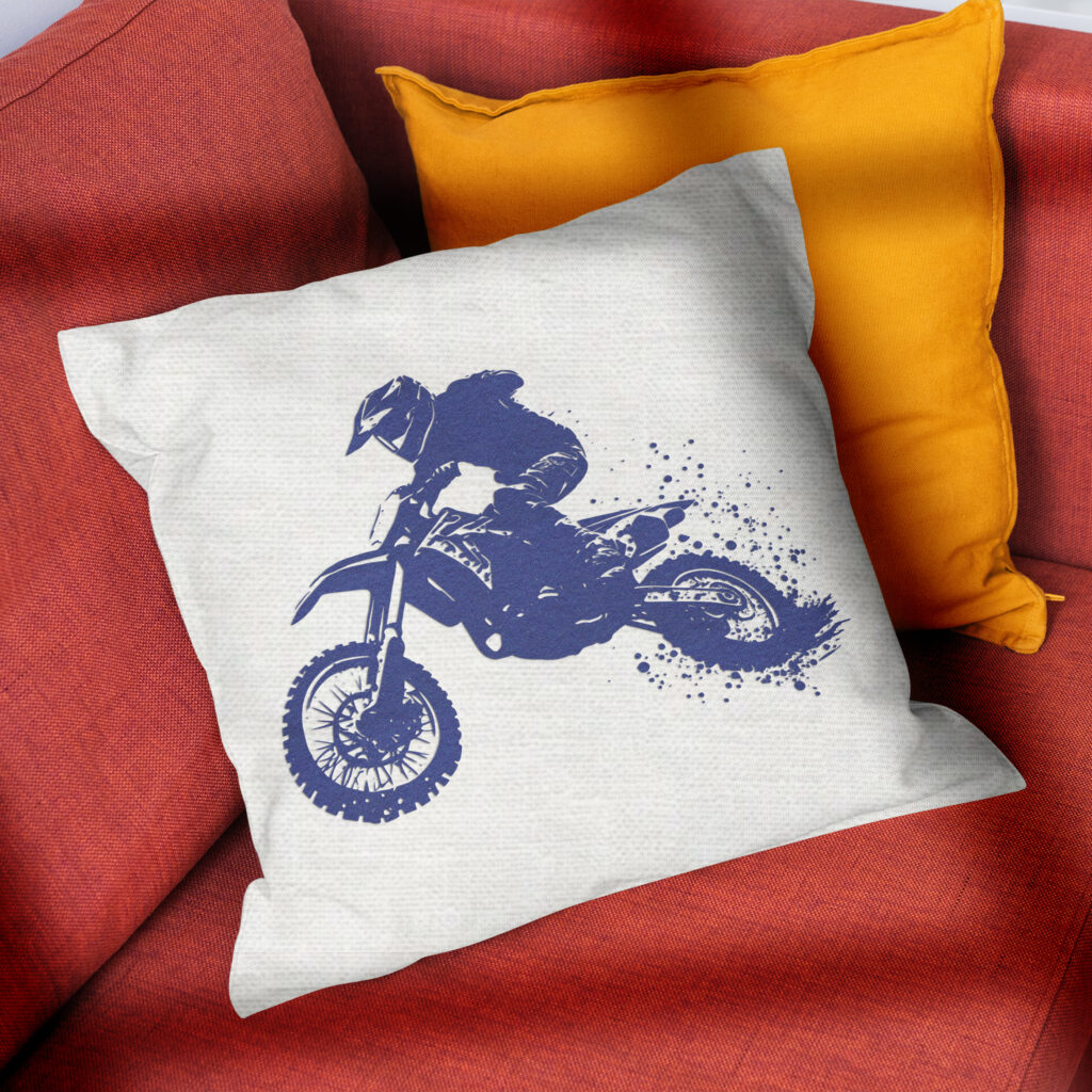 Motocross Racing Excitement SVG File for Cricut and Silhouette