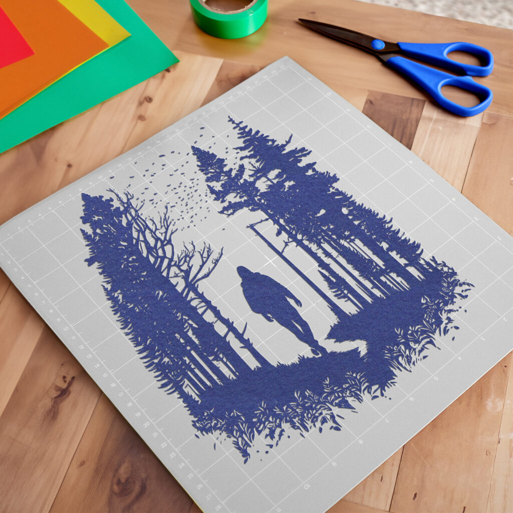 Man Walking Walking Treeline – Creative Meadow