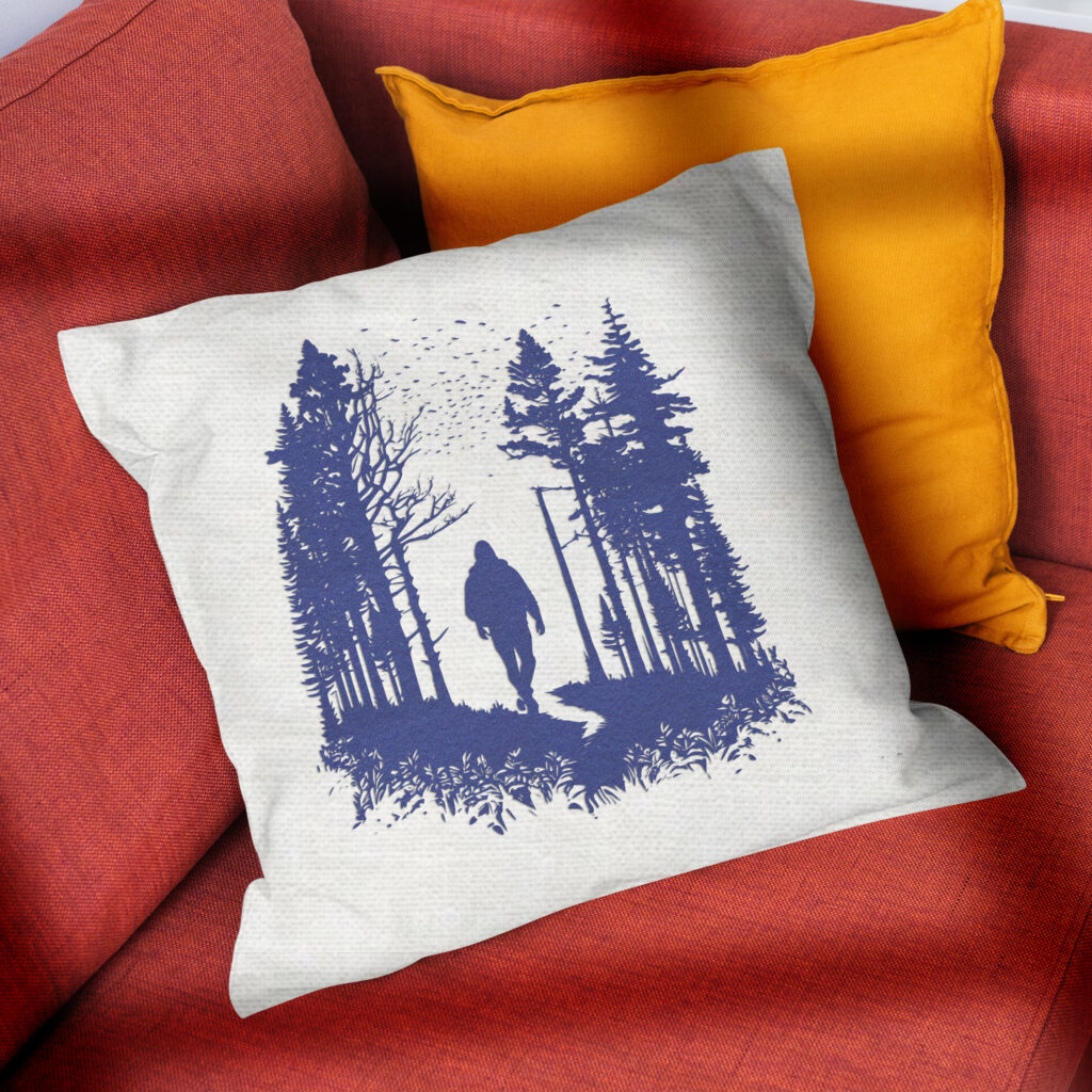 Man Walking Walking Treeline – Creative Meadow