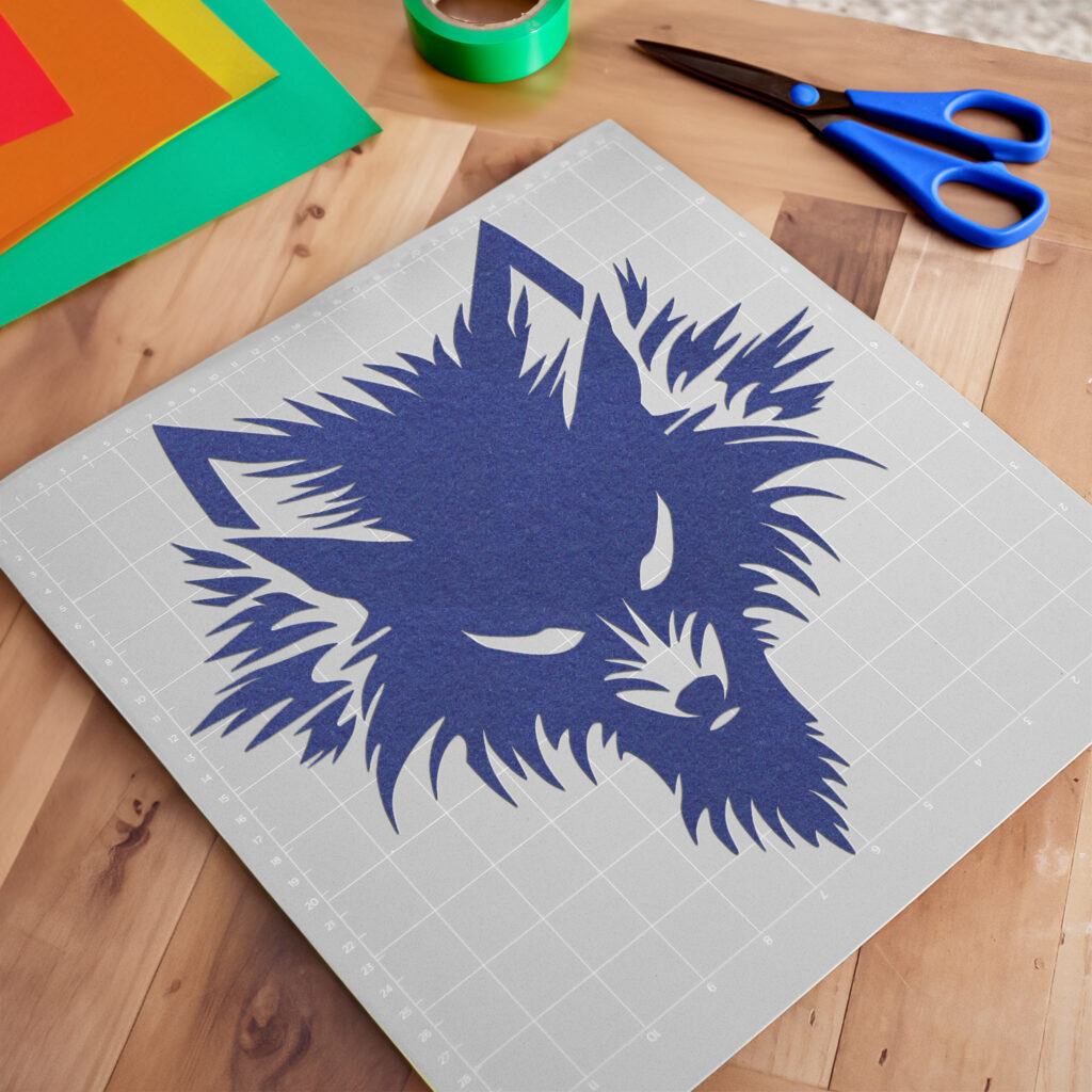 Fur and Fangs SVG File for Cricut, Silhouette, Laser Machines