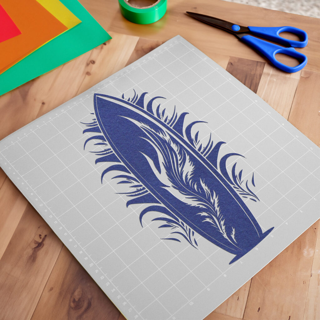 Abstract Surfboard – Creative Meadow