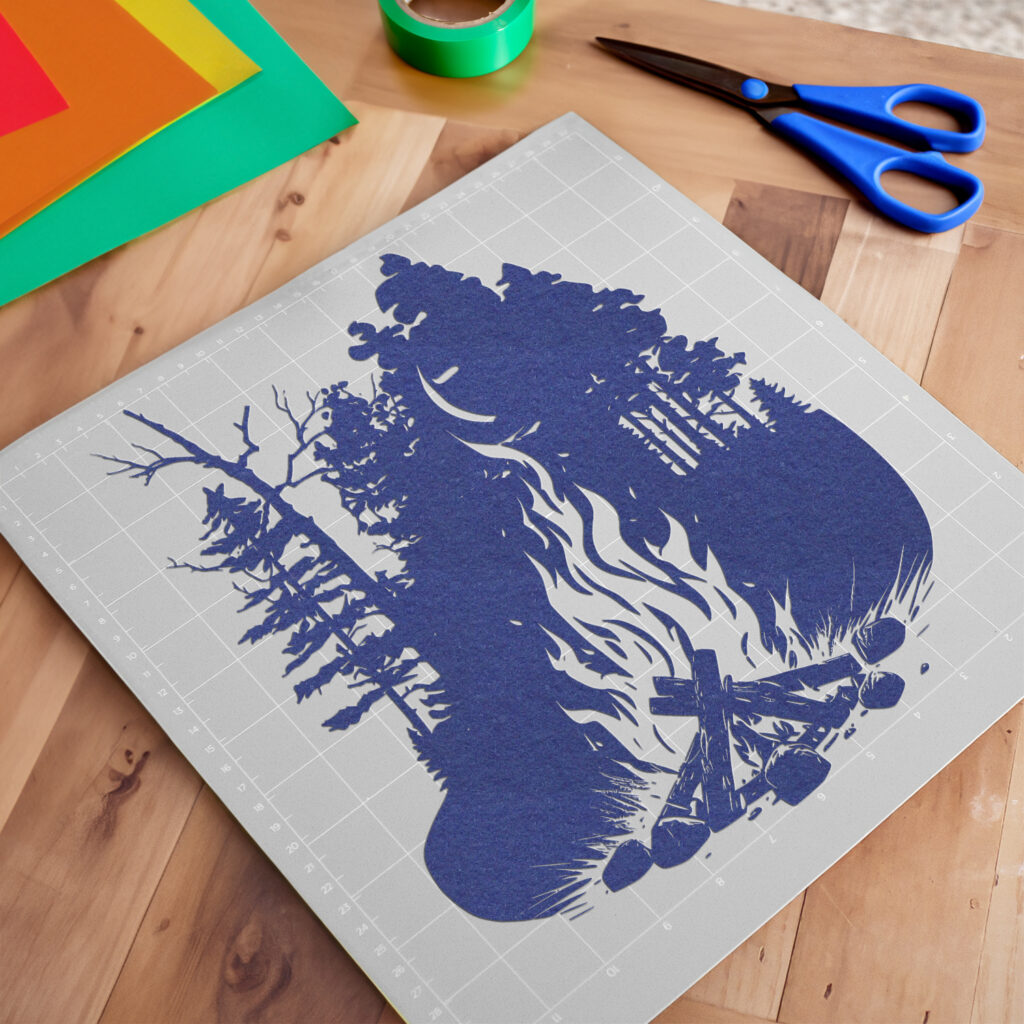 Blazing Campfire – Creative Meadow