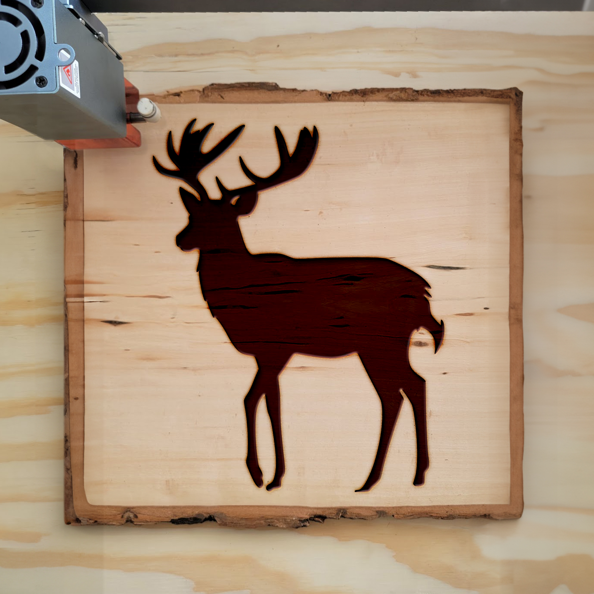 Graceful Deer SVG File Download for Cricut, Silhouette, Laser Machines