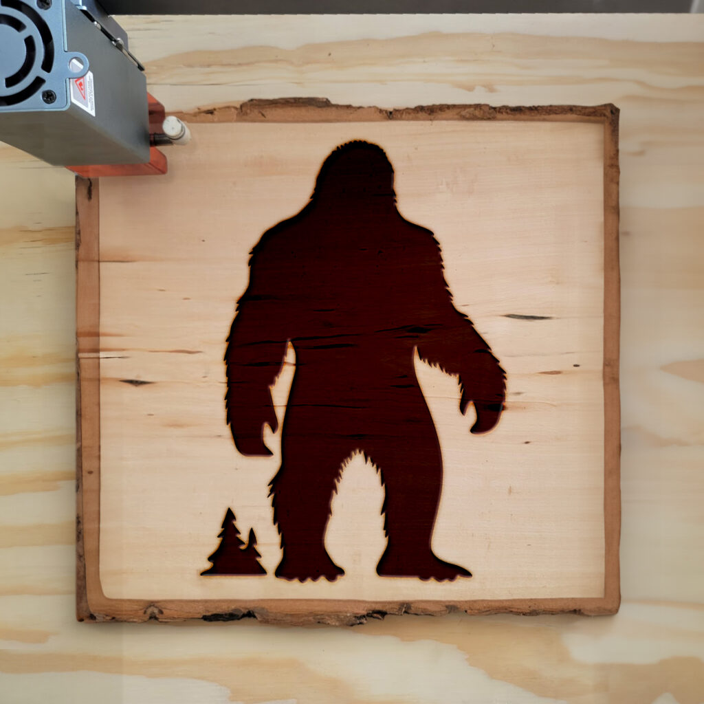 Bigfoot Silhouette – Creative Meadow