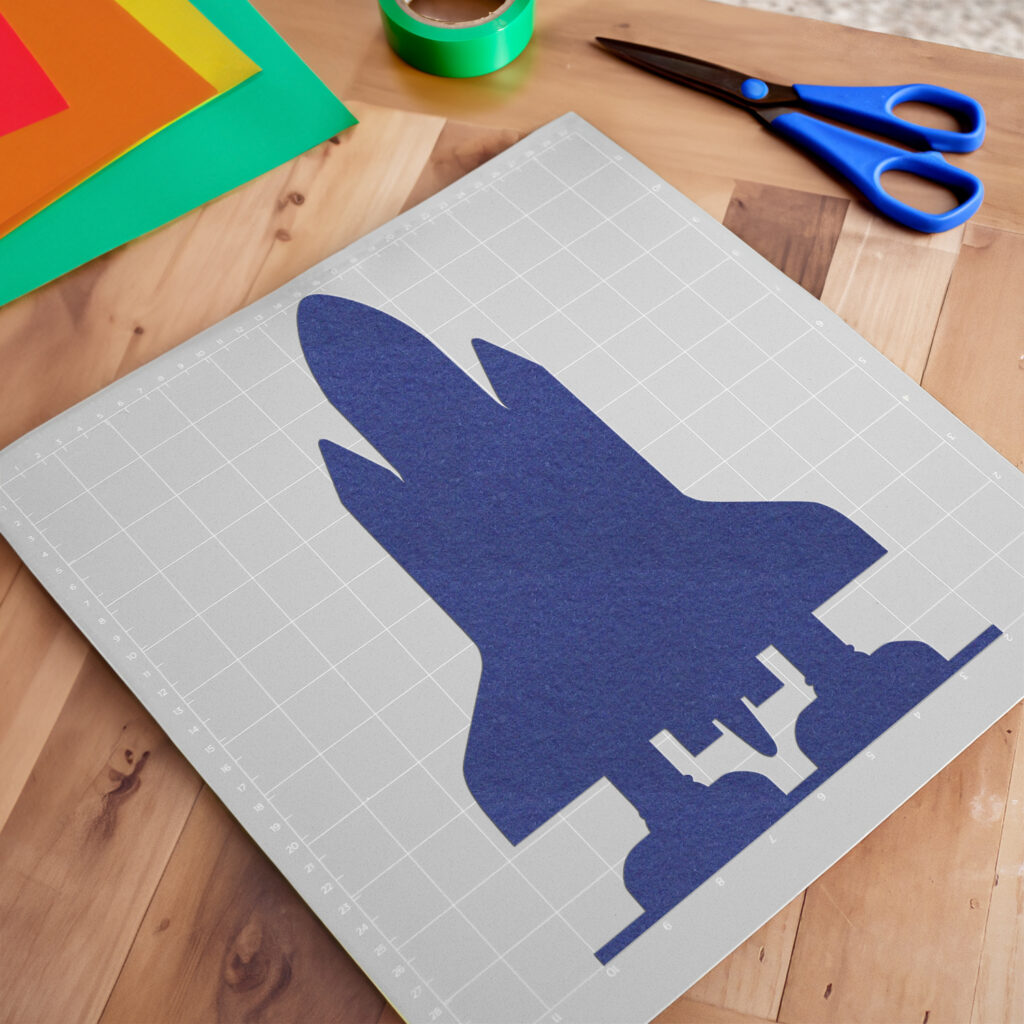 Space Shuttle Silhouette – Creative Meadow