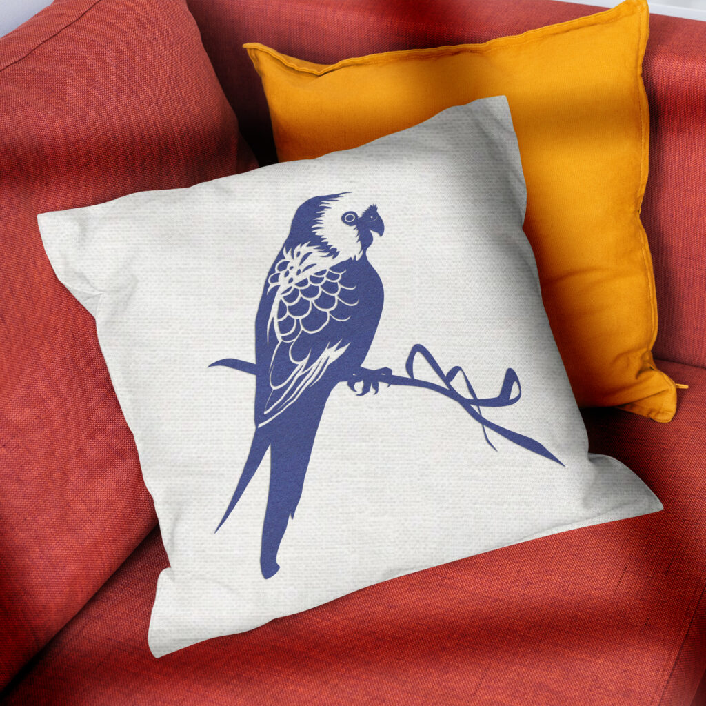 Parakeet on Branch – Creative Meadow