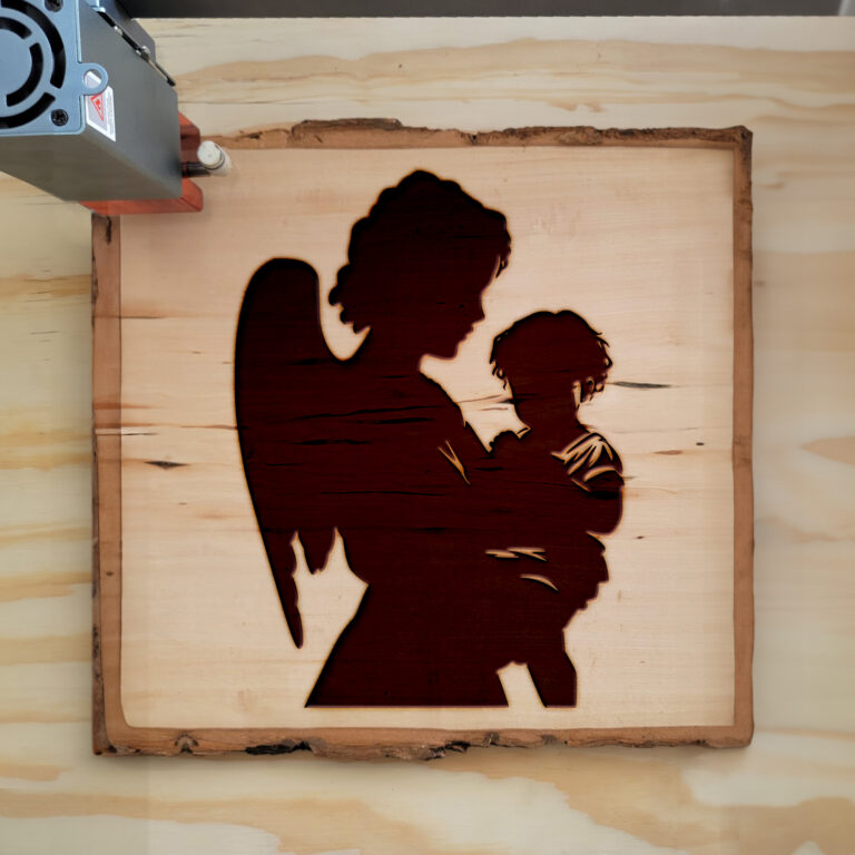 Angel Holding Child – Creative Meadow