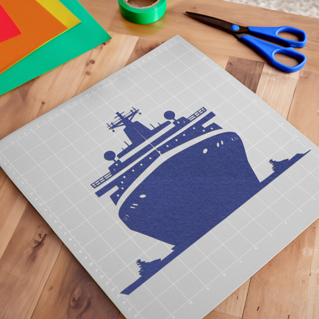 Cruise Ship Setting Sail – Creative Meadow