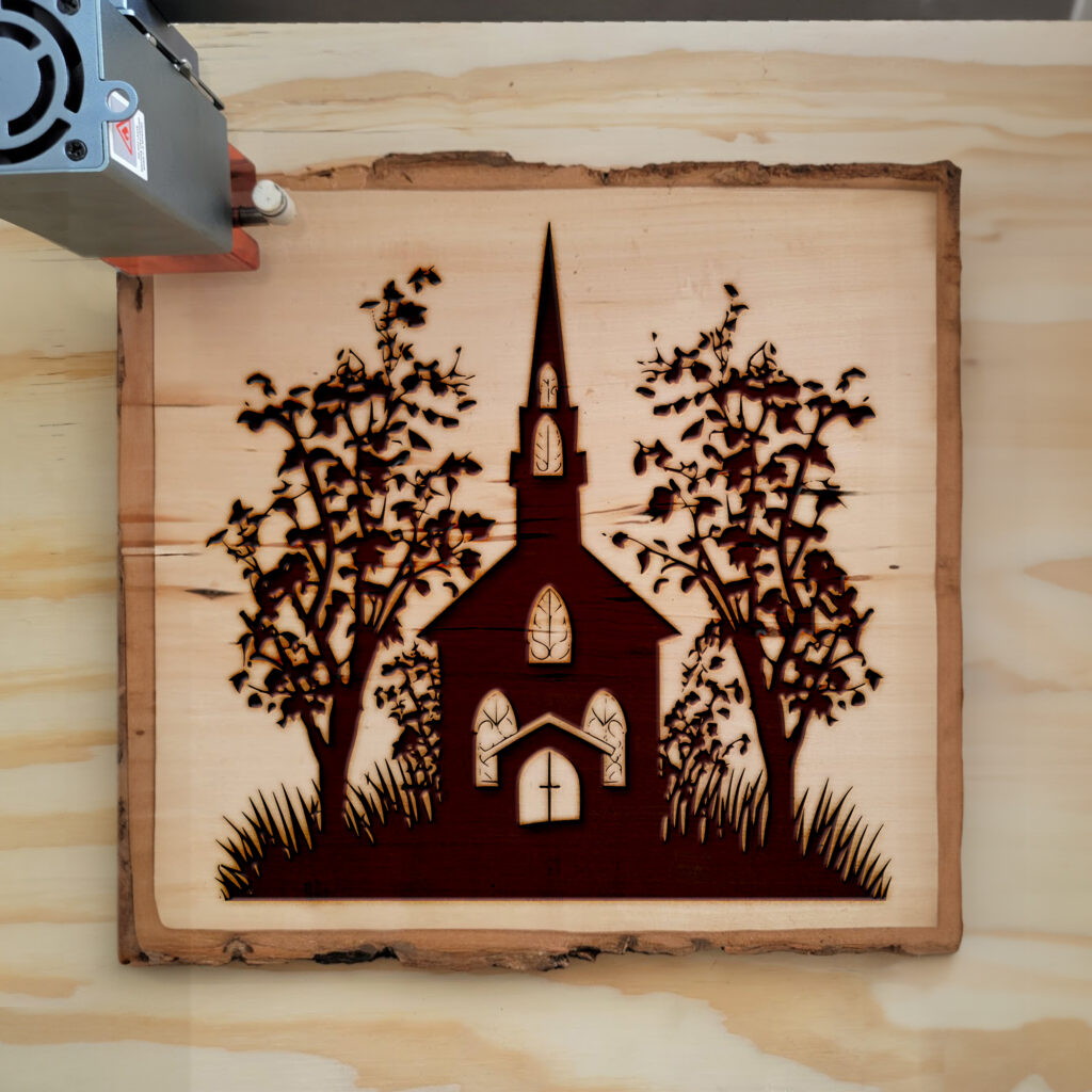 Rustic Church in Nature – Creative Meadow