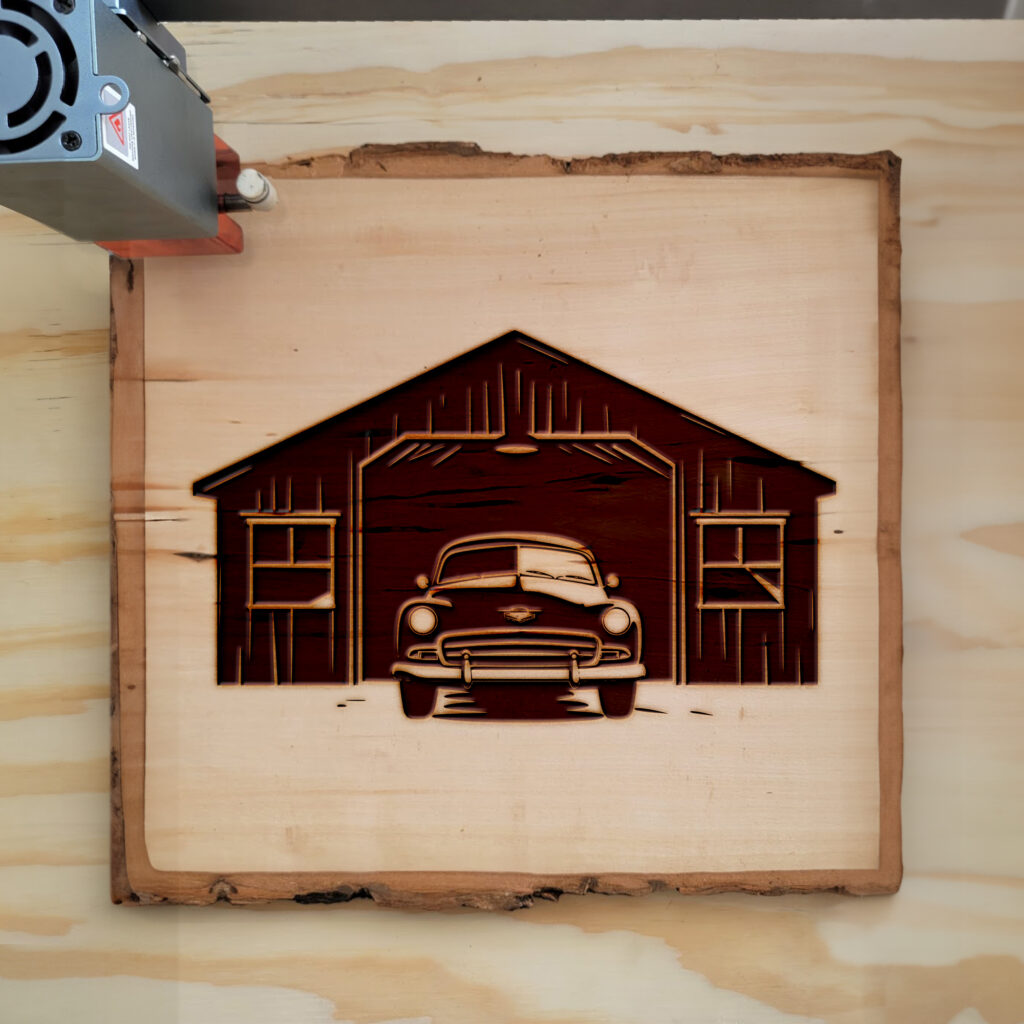 Vintage Car Garage – Creative Meadow