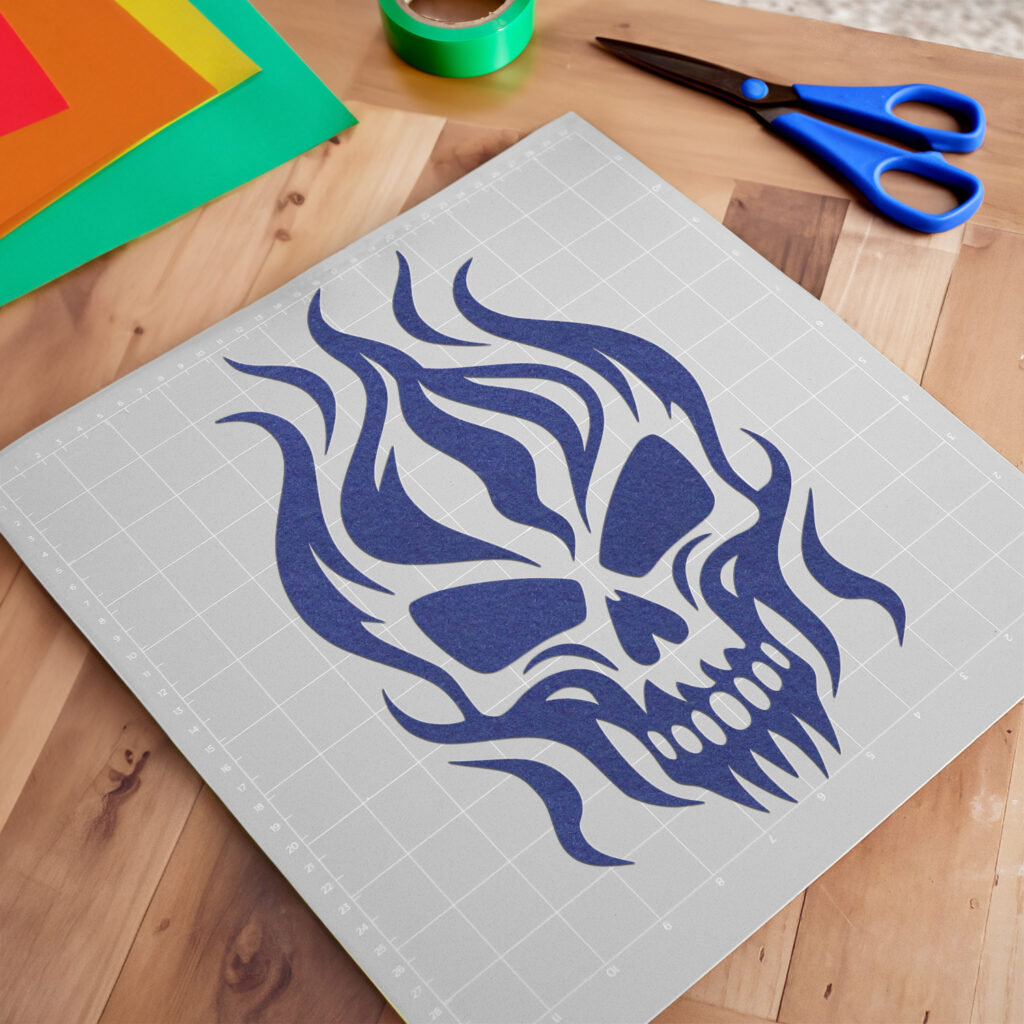 Flame Skull – Creative Meadow