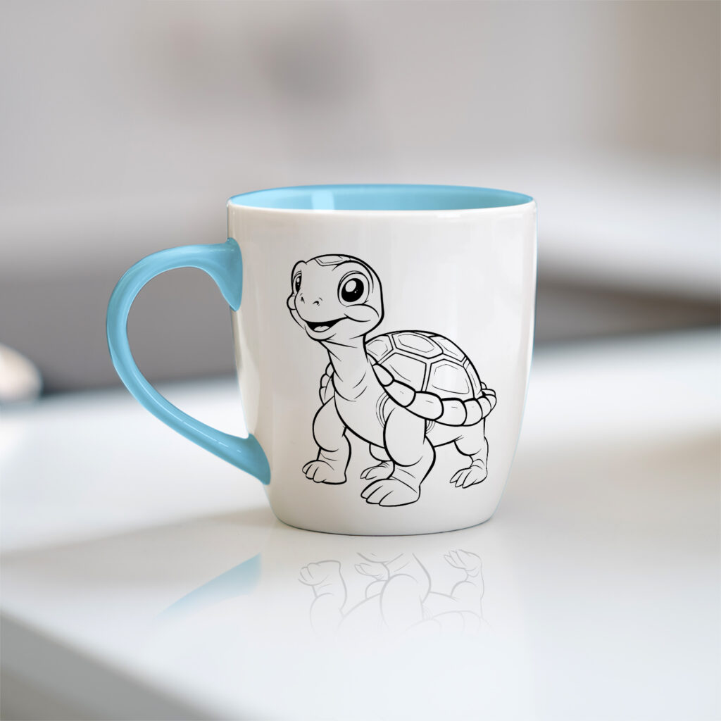 Excited Turtle Friend SVG File: Instant Download for Cricut, Silhouette ...