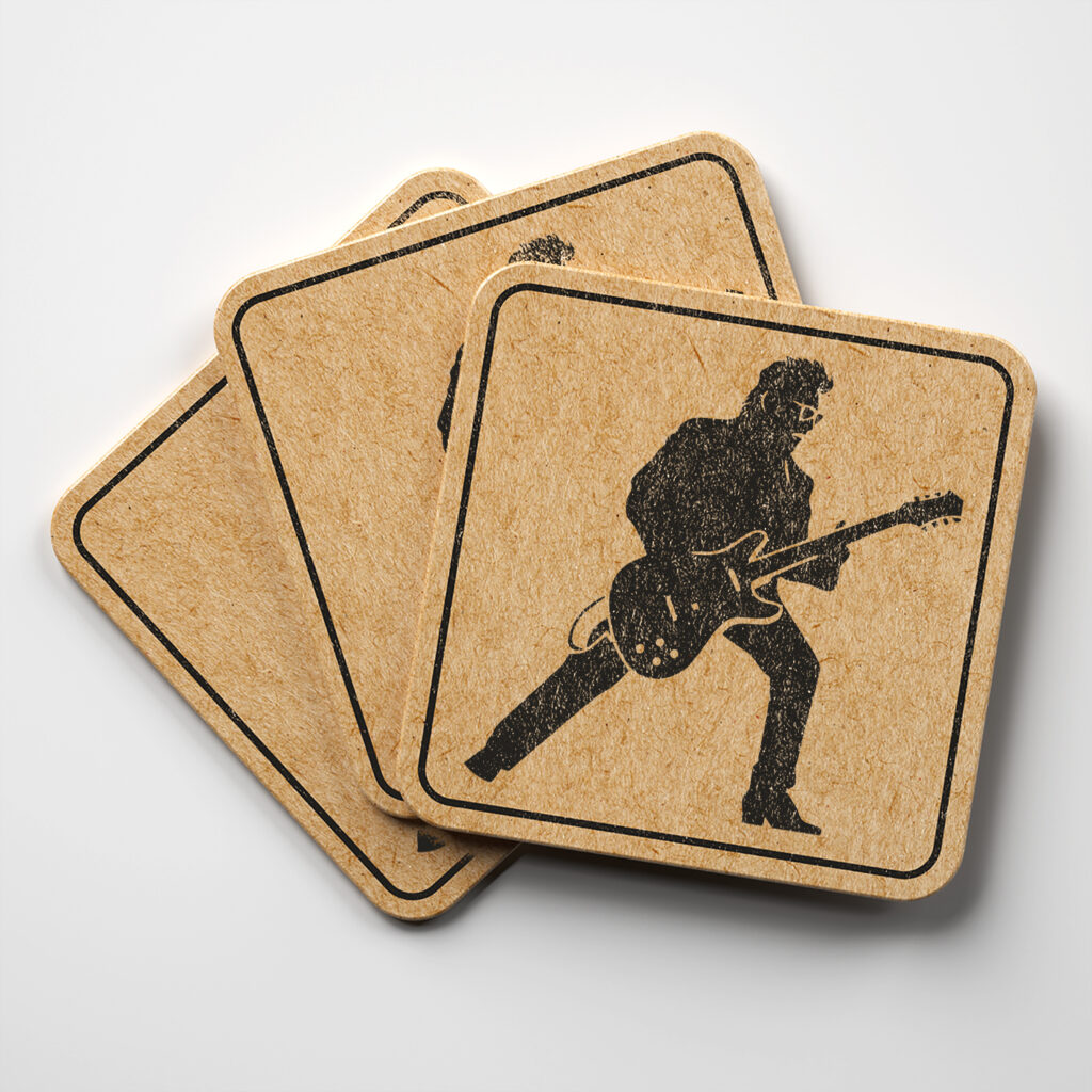 Rock-n-roll Man Playing Guitar – Creative Meadow