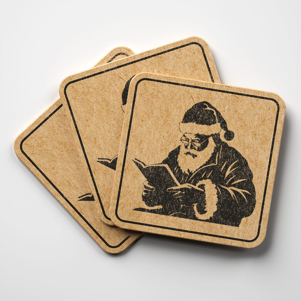 Santa Claus Reading Book – Creative Meadow