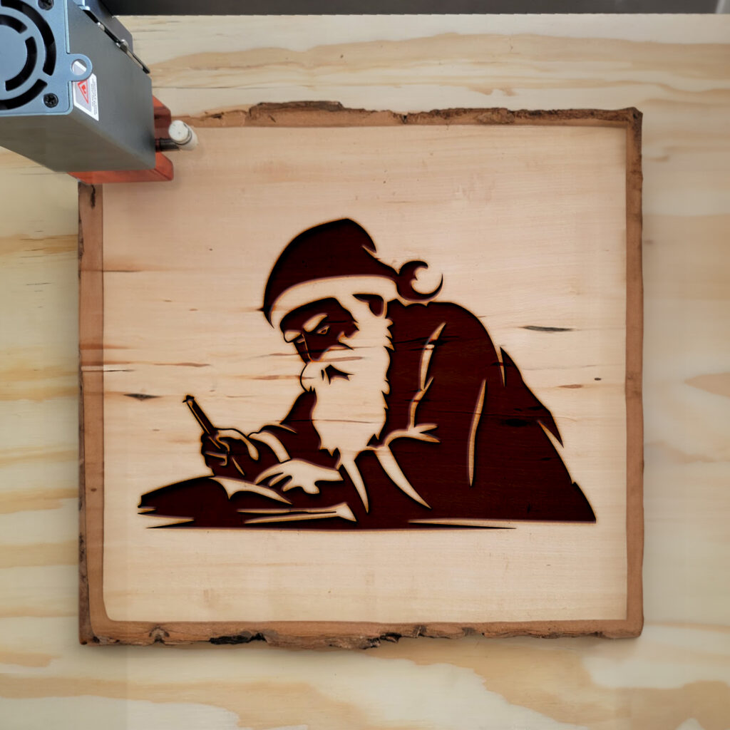 Santa Writing His List – Creative Meadow