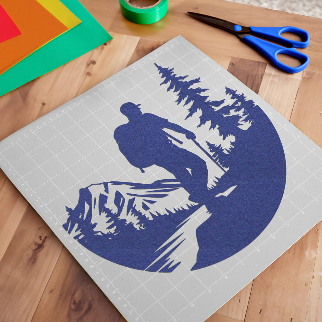 Hiker on Trail – Creative Meadow