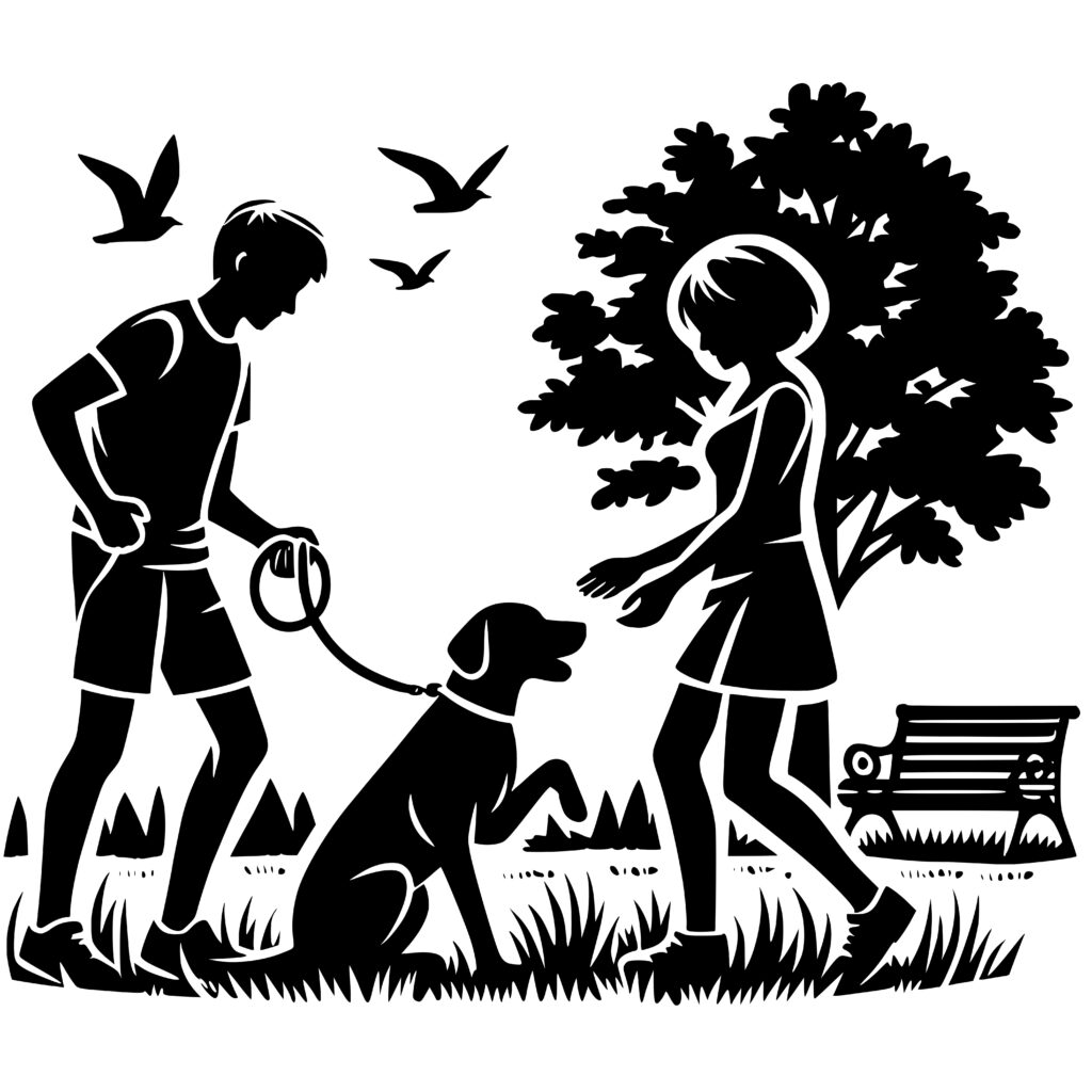Park Playdate Design - SVG, PNG, DXF for Cricut & Silhouette