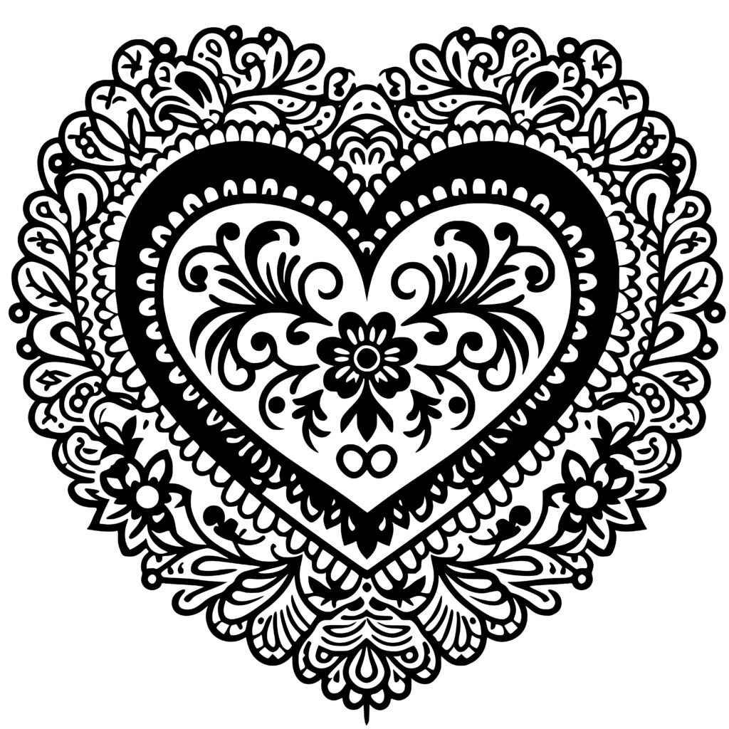 Lacy Heart Design – Creative Meadow