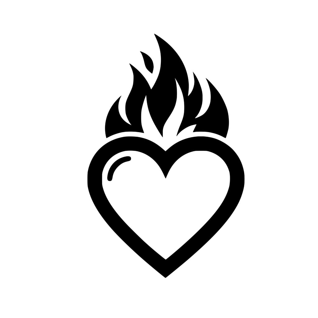 Flaming Heart – Creative Meadow