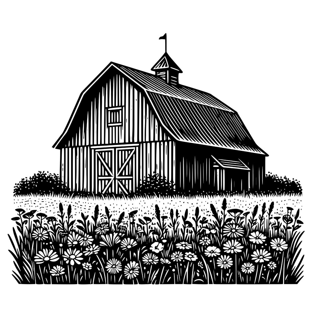 Rustic Barn Scene – Creative Meadow
