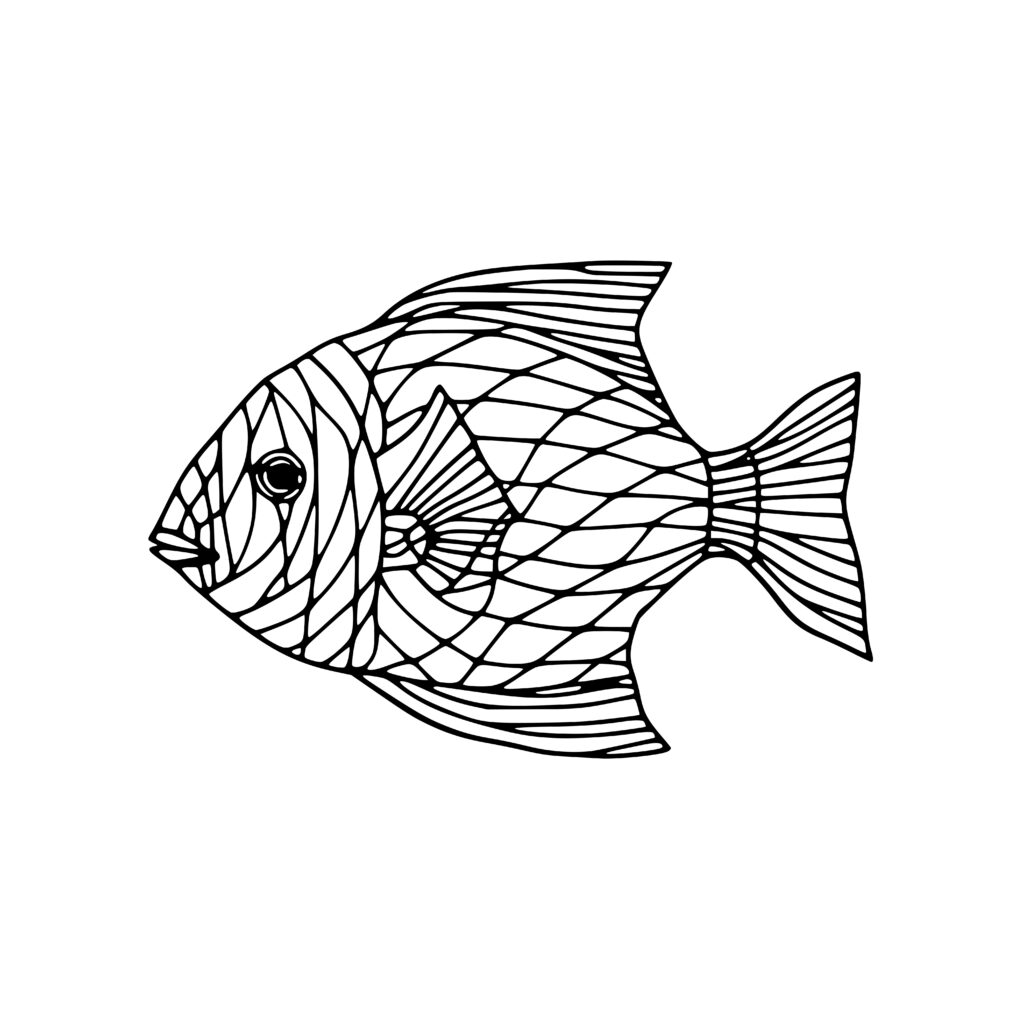 Geometric Fish Tattoos