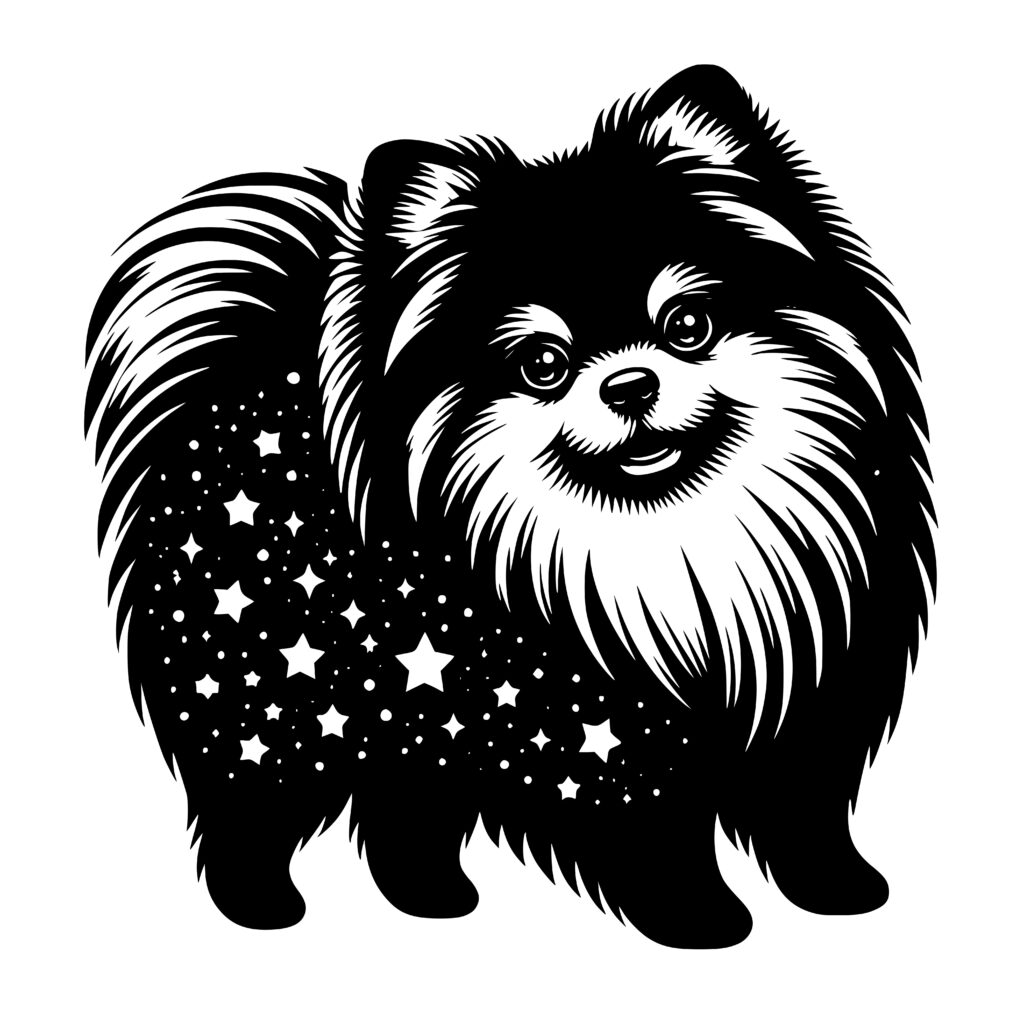 Starry Pomeranian – Creative Meadow