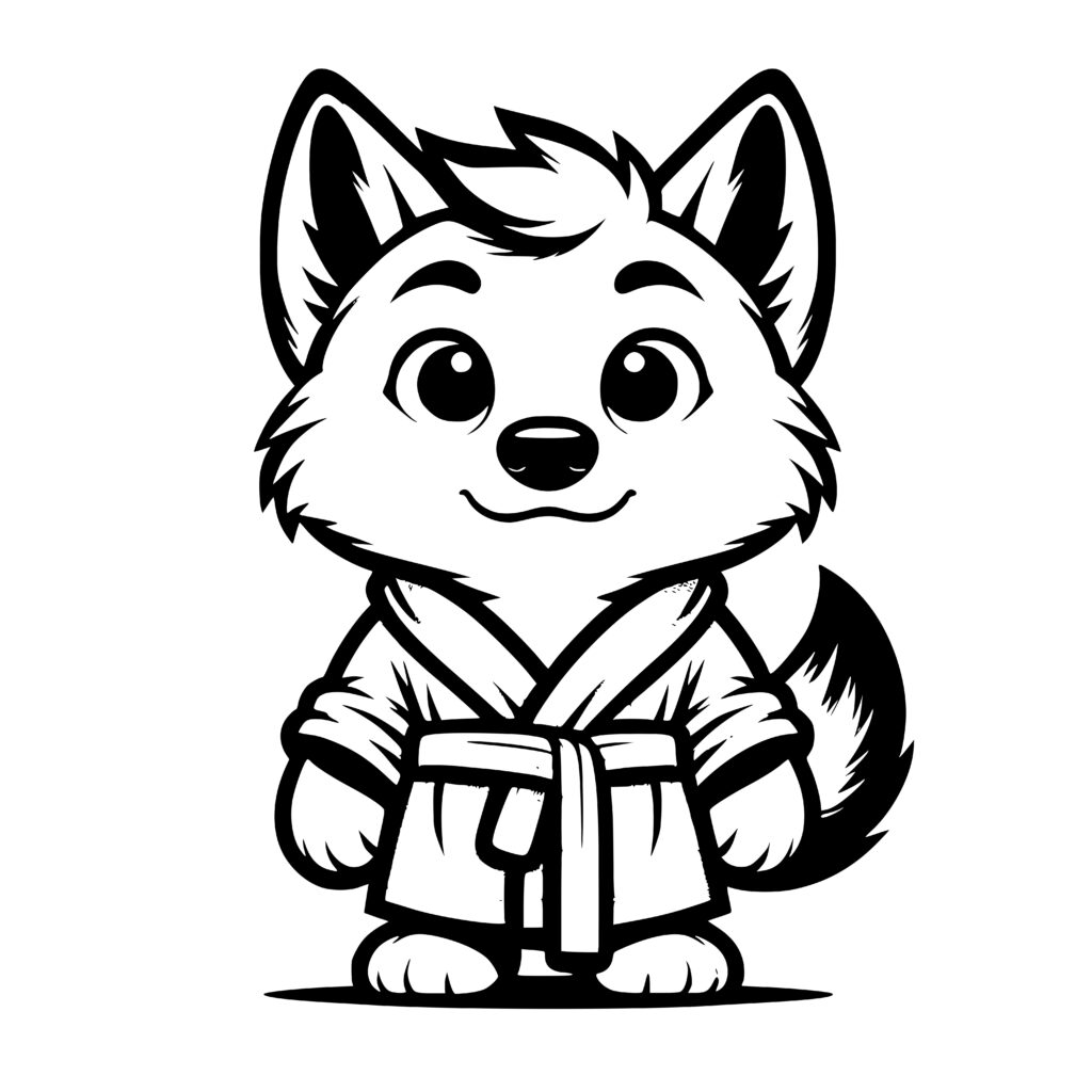 Cozy Baby Wolf – Creative Meadow