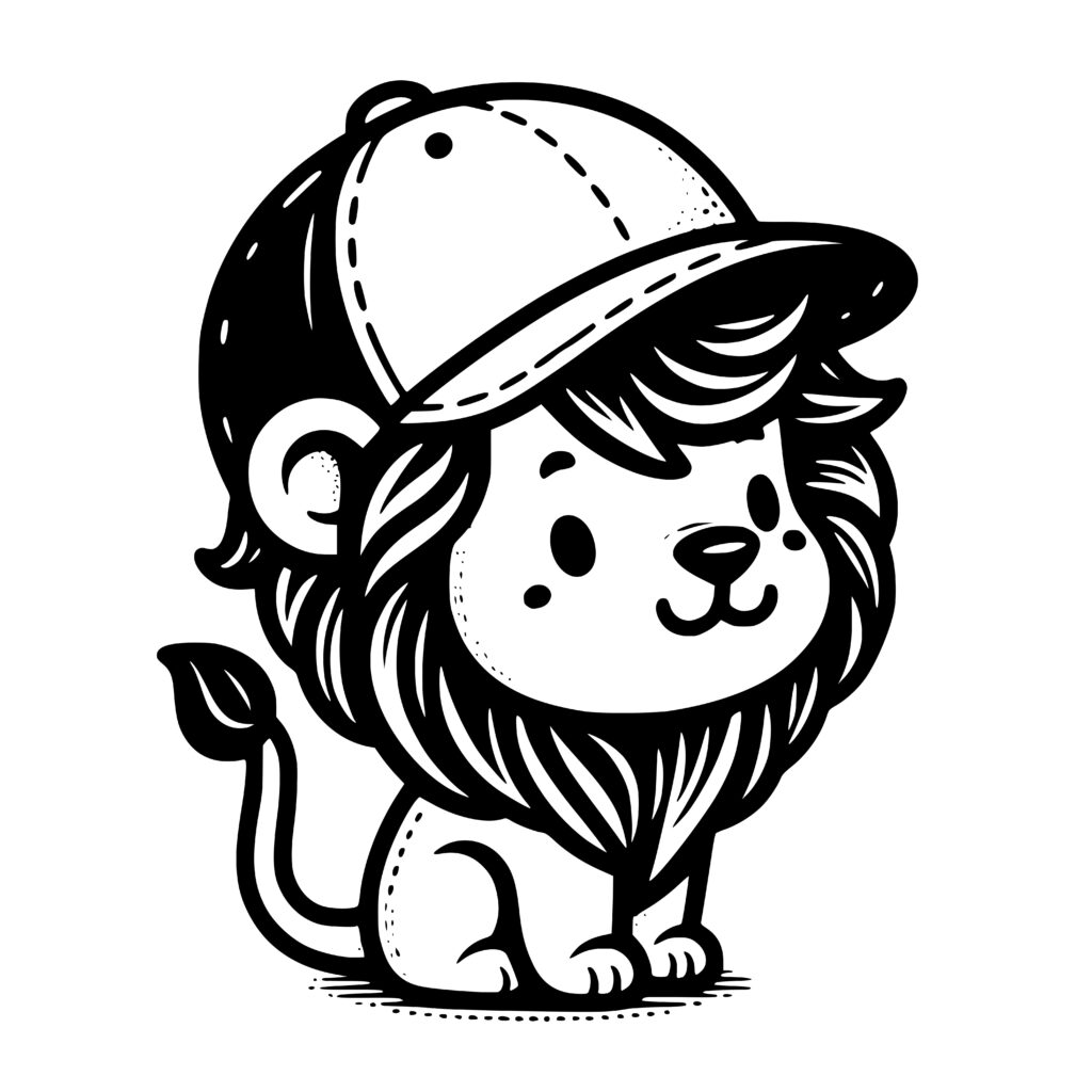 Happy Lion Cap – Creative Meadow