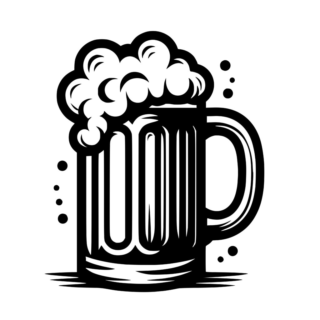 Overflowing Beer Mug – Creative Meadow