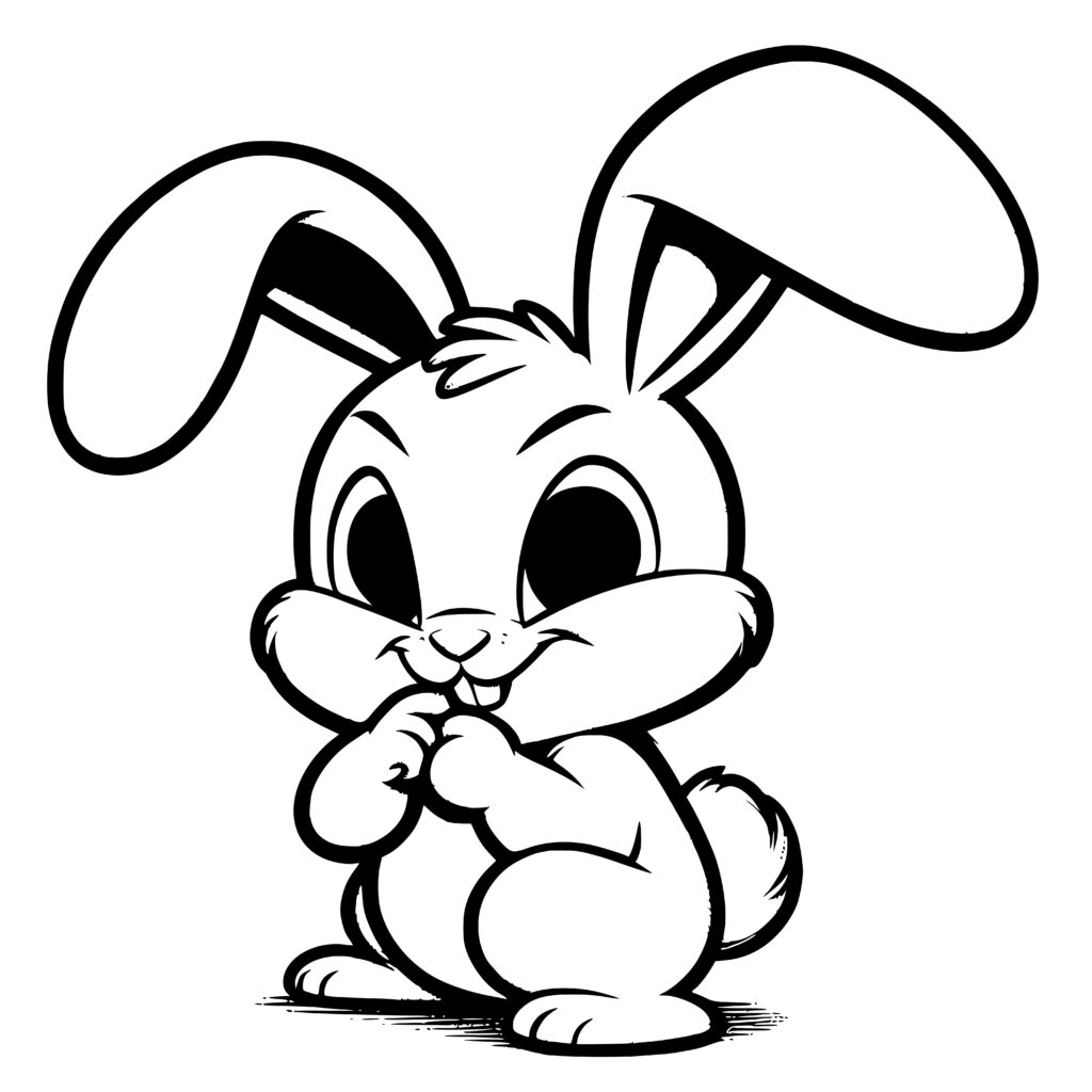 Playful Sneaky Bunny – Creative Meadow
