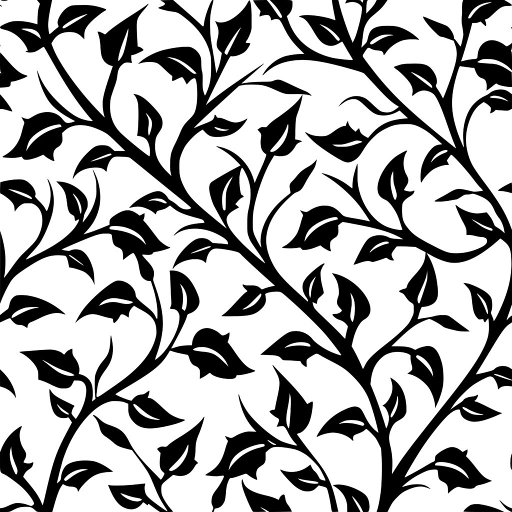 Winding Vines Pattern Design - Compatible with Cricut & Silhouette
