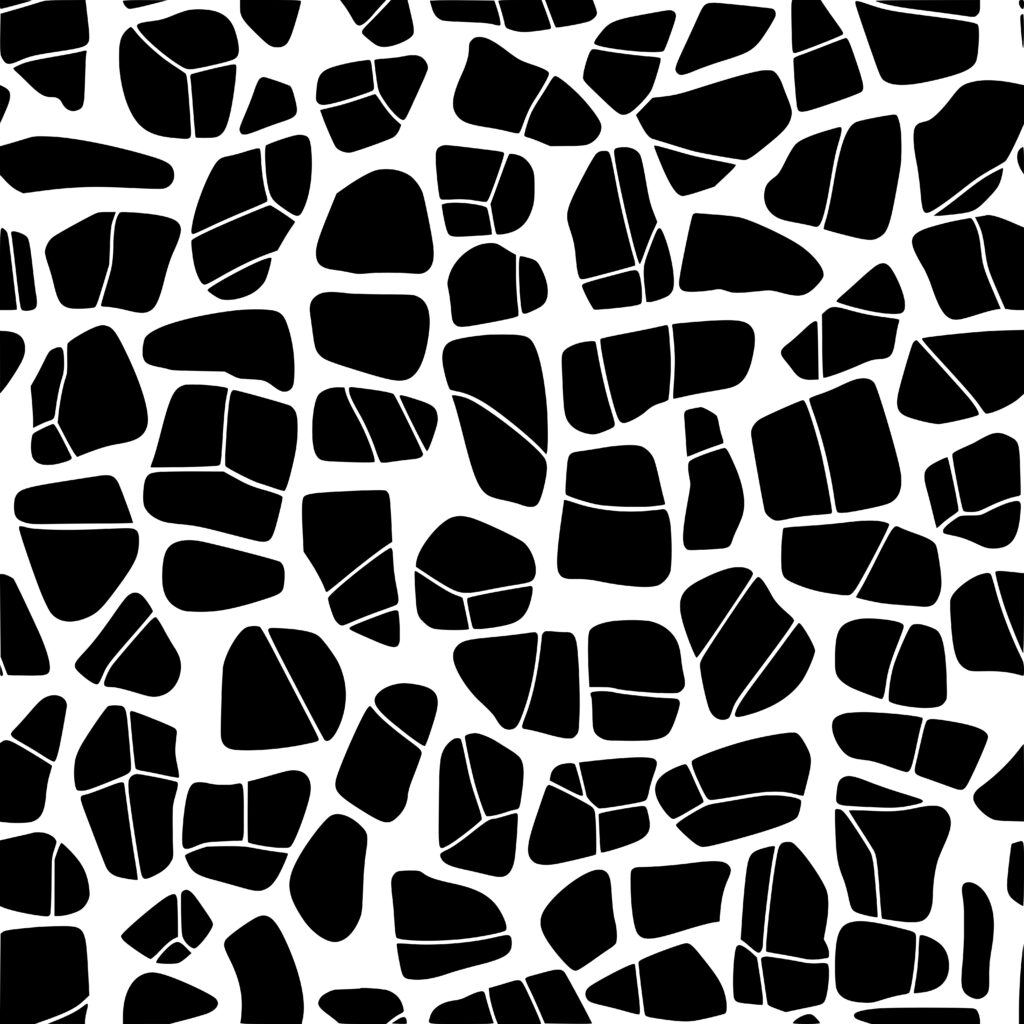 Stone Path Mosaic Design: SVG, PNG, DXF for Cricut & More