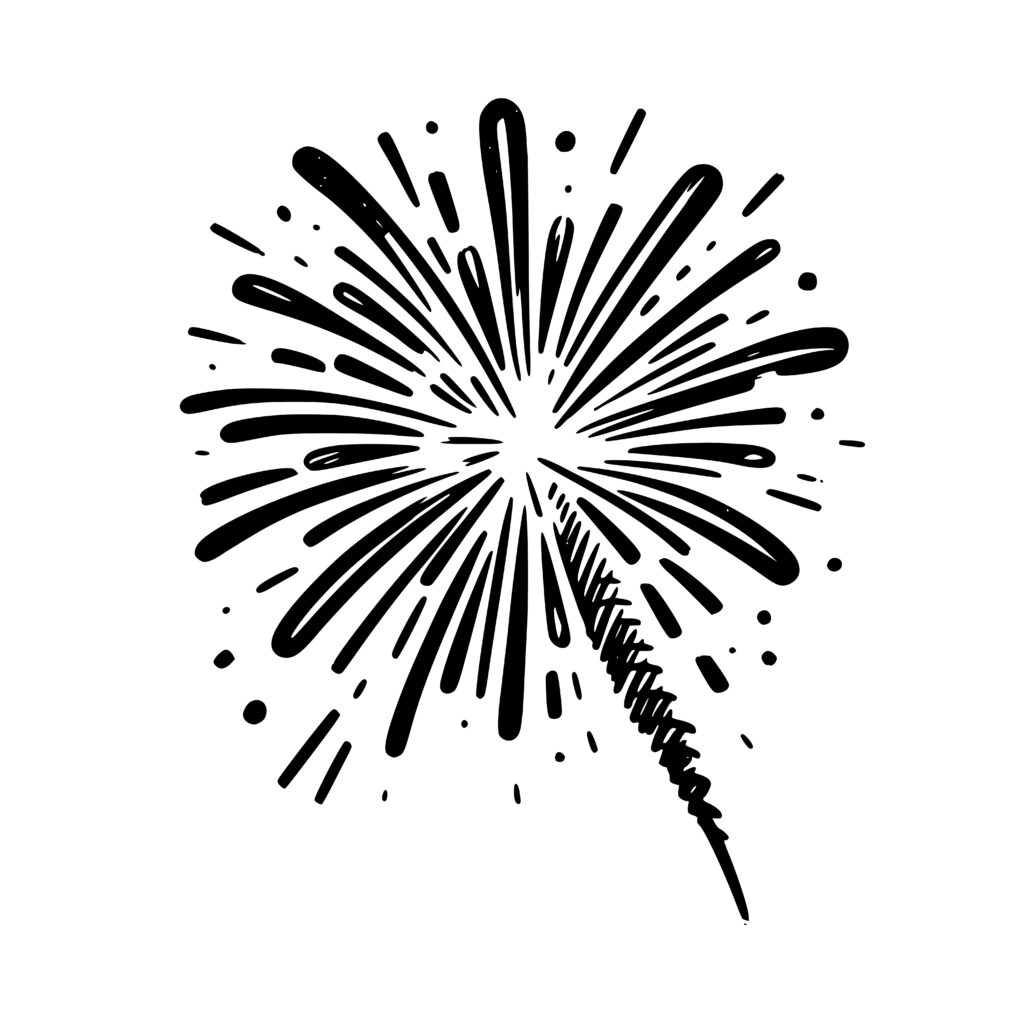 Exploding Fireworks SVG: Instant Download Design for Cricut & More Exploding Fireworks SVG: Instant Download Design for Cricut & More