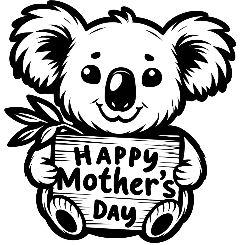 Koala’s Mother’s Day Graphic for Cricut, Silhouette, Laser Machines