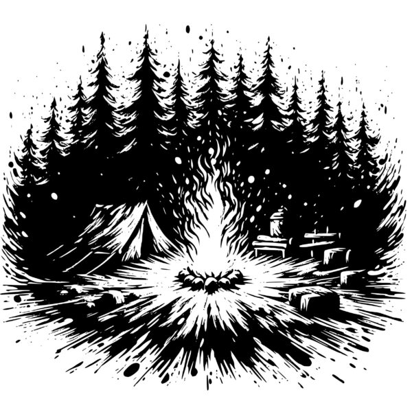 Abstract Camping Retreat – Creative Meadow