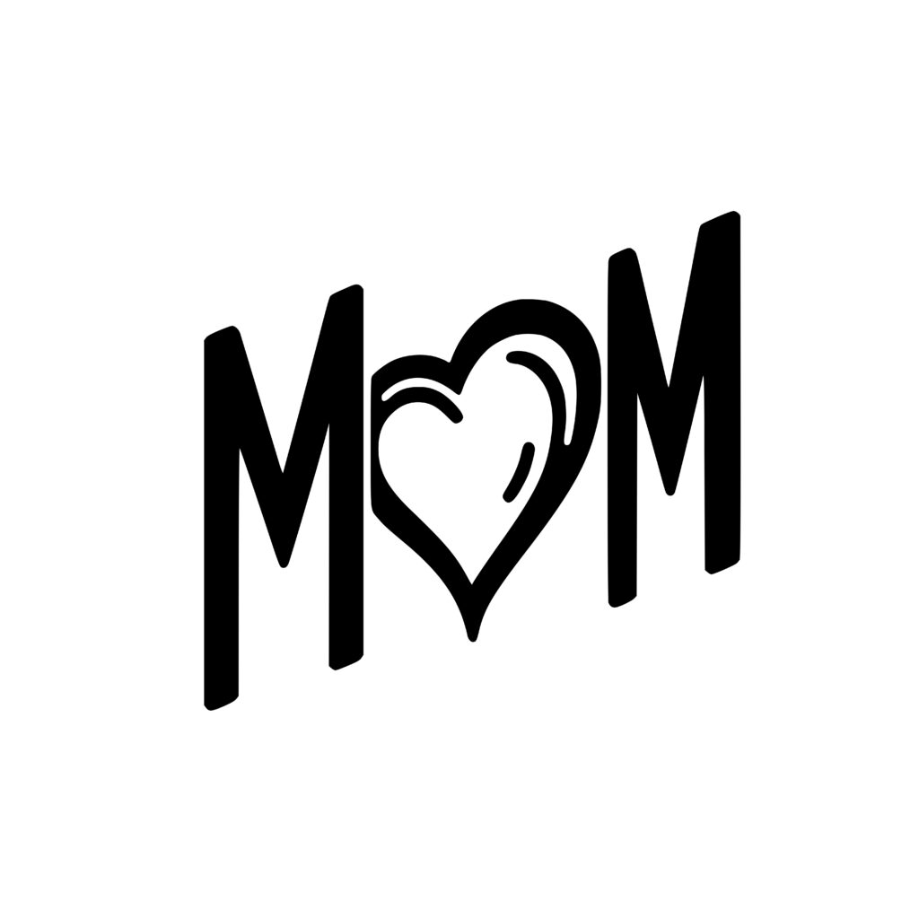 Heartfelt Love MOM SVG for Cricut, Silhouette, xTool, Glowforge Heartfelt Love MOM SVG for Cricut, Silhouette, xTool, Glowforge