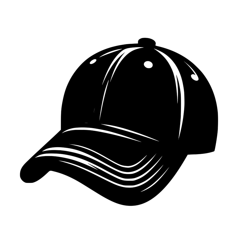 Stitched Cap SVG Design for Cricut, Silhouette, Laser Machines