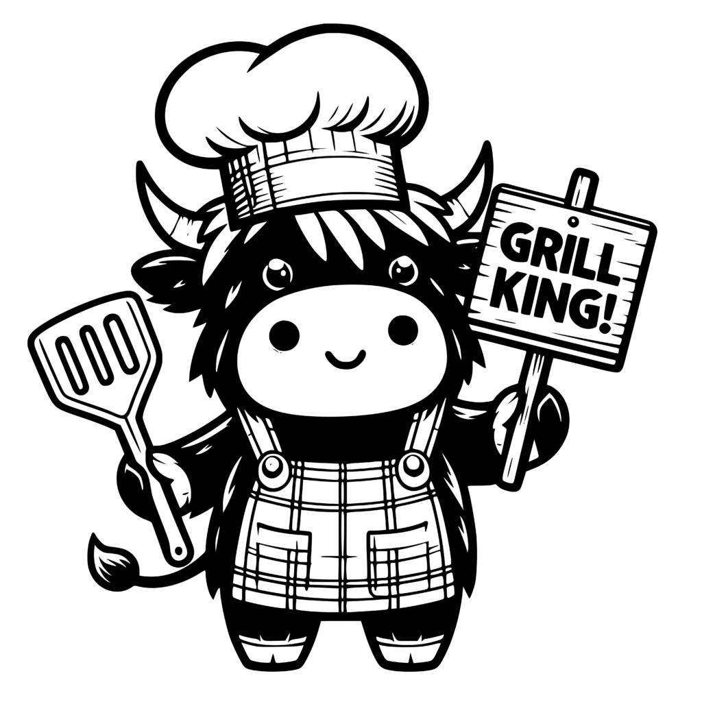 Grilling King Cow – Creative Meadow
