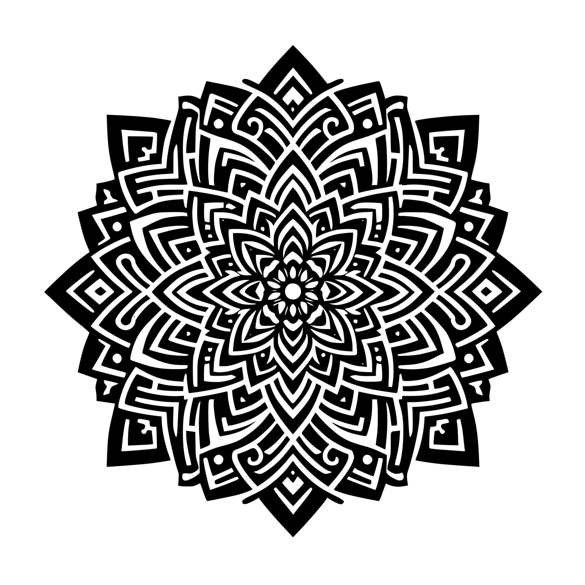 Blossom Lattice Mandala – Creative Meadow