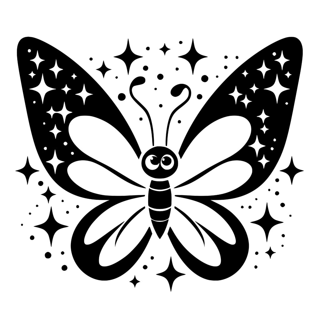 Starry Gaze Butterfly – Creative Meadow