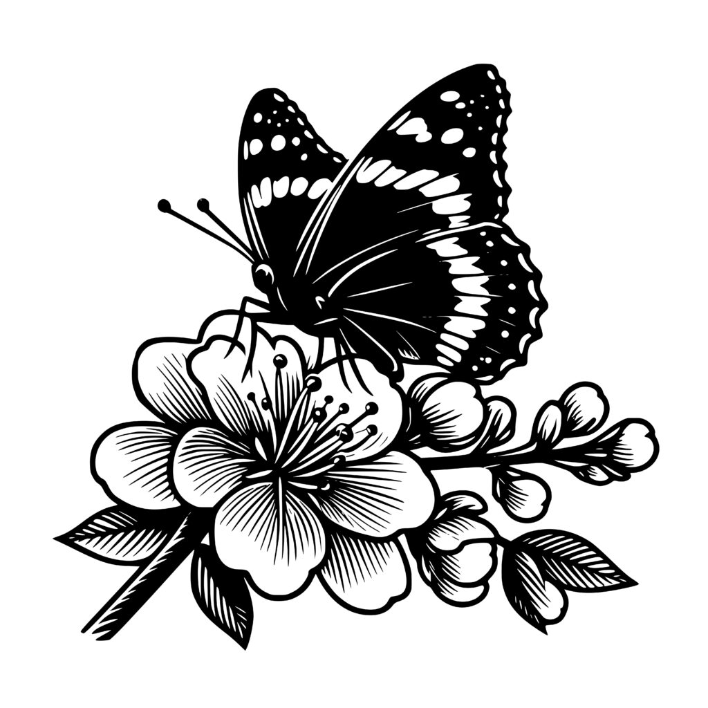 Butterfly Flower Perch – Creative Meadow