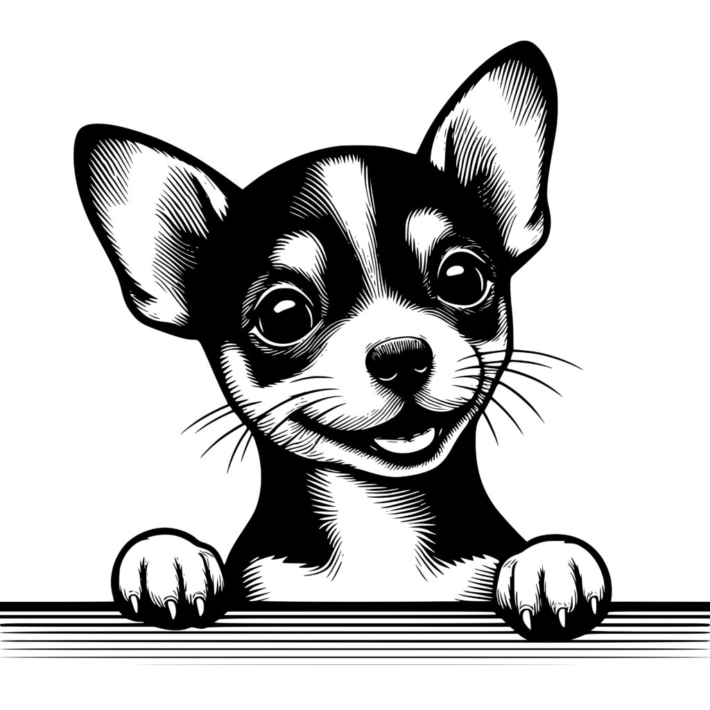 Alert Rat Terrier SVG - Cricut, Silhouette & Laser File Download