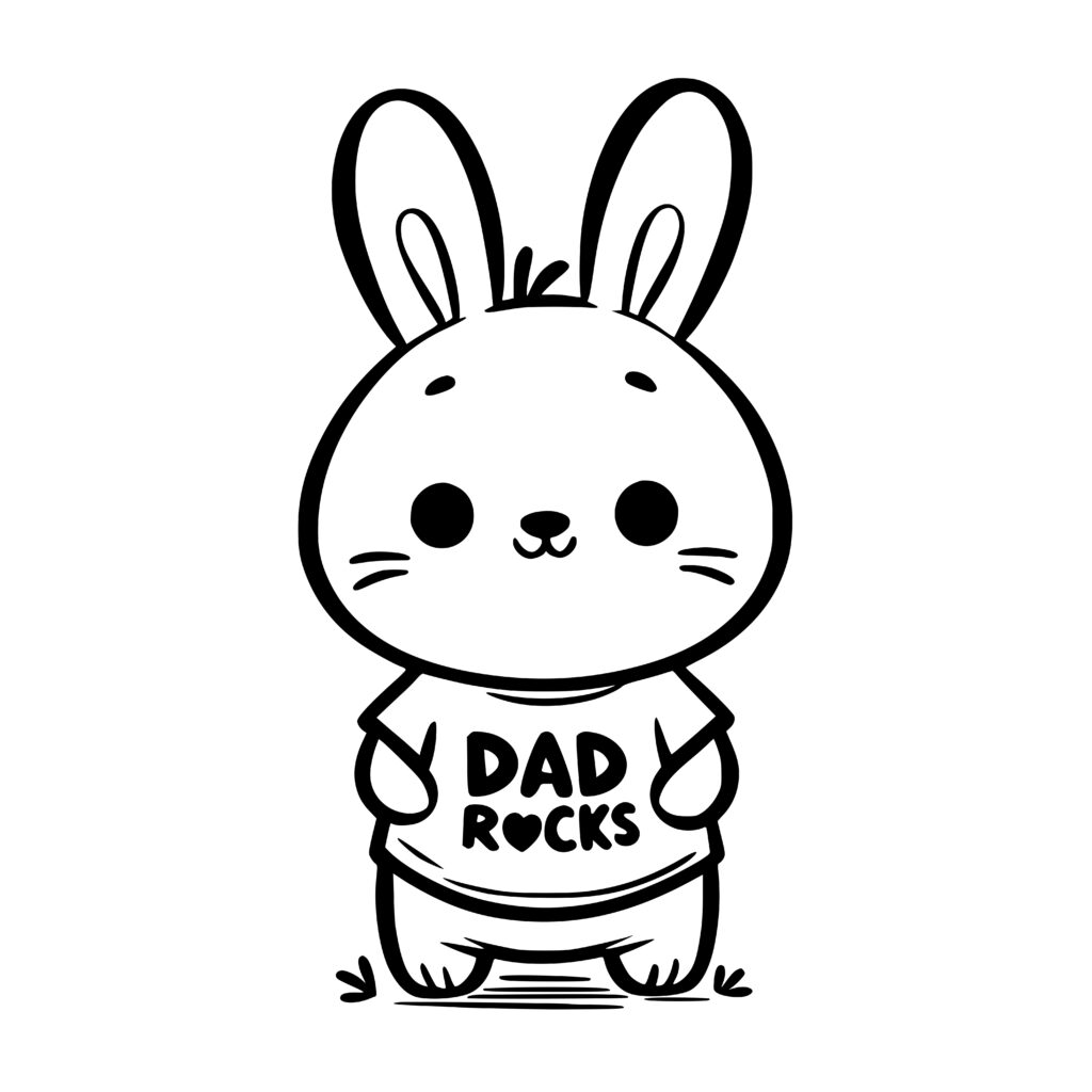 Rockin’ Dad Rabbit – Creative Meadow