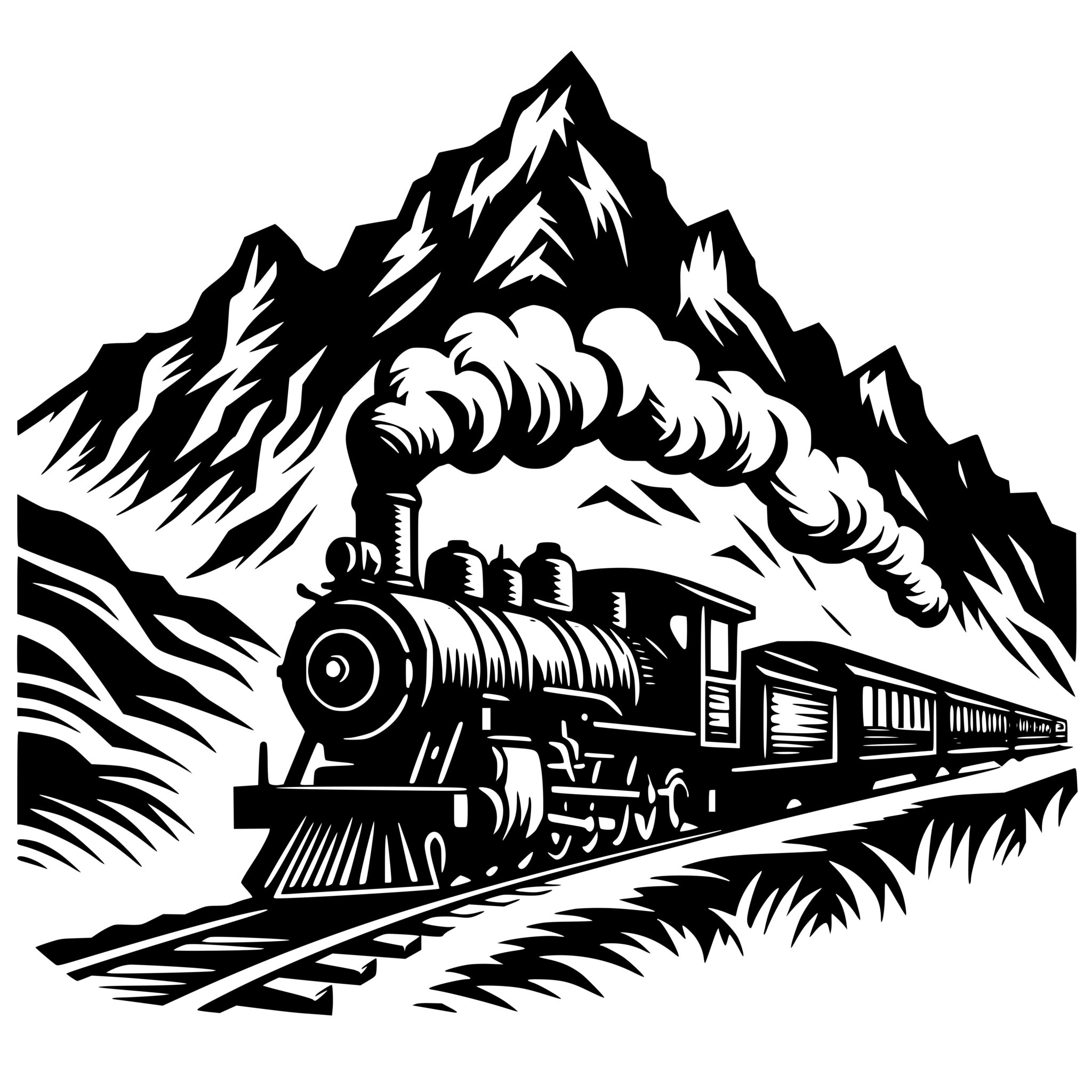 Steam Locomotive Trek – Creative Meadow